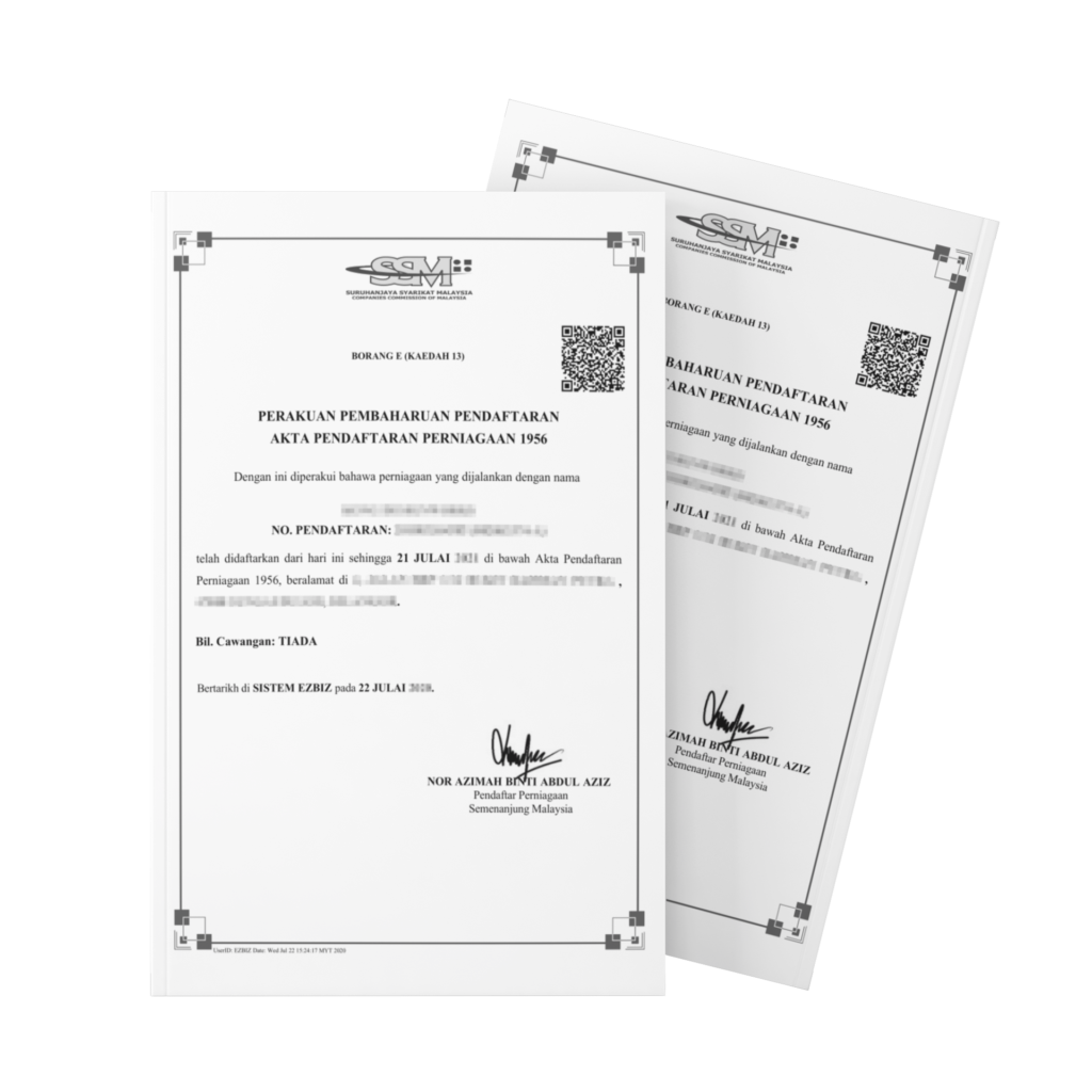 Pendaftaran SSM dalam talian | Pendaftaran Perniagaan Mudah